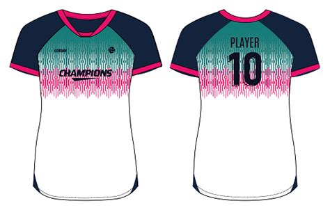 여성 스포츠 저지 티셔츠 디자인 컨셉 일러스트레이션 추상 하프톤 프린트 V 넥 티셔츠 여자 배구 저지 축구 배드민턴 축구 와