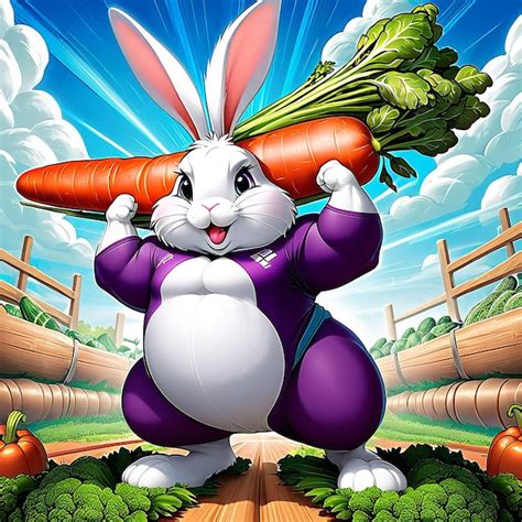 Premium Photo Cute Rabbit Funny Characterized