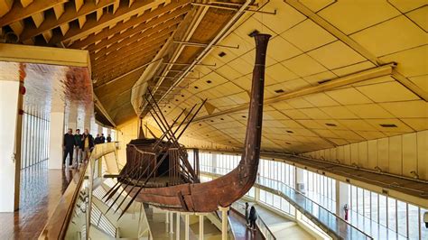 La Barca Solar De Keops El Espectacular Navío Que Se Podrá Ver En El