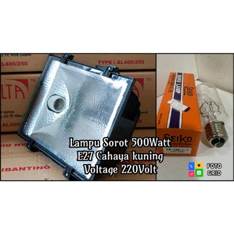 Jual Lampu Sorot Lampu Kapal Kuning Warmwhite V W W W