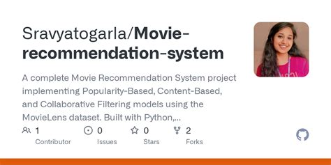 Github Sravyatogarlamovie Recommendation System A Complete Movie