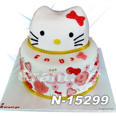 საბავშვო ტორტი Kitty შეკვეთით საკონდიტრო „grant Bakery“ ში ადგილზე