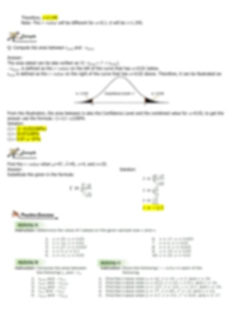 Solution Module 5 Statistic T Distribution Studypool