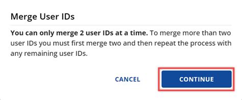 How To Merge User IDs And Accounts