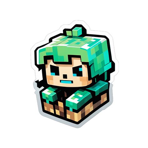 I Made An Ai Sticker Of Minecraft