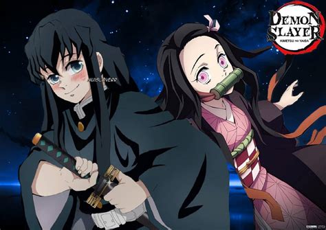 Wallpaper Demon Slayer Muichiro And Nezuko By Renacars On Deviantart