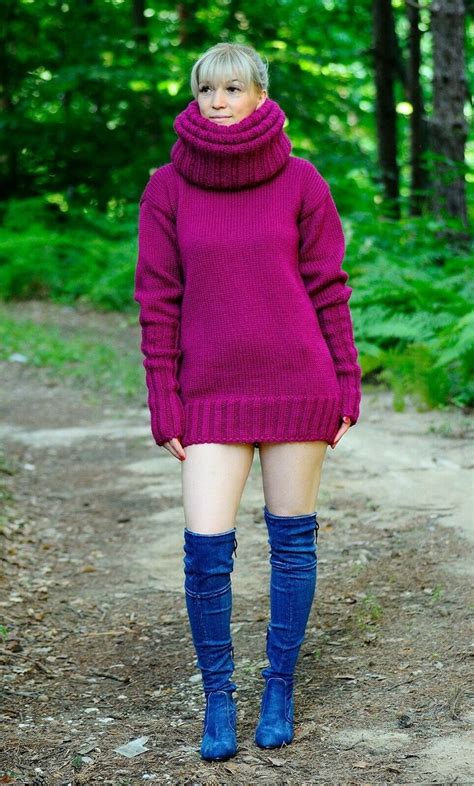 Sweater Outfits Sweater Dress Ladies Turtleneck Sweaters Pullover Milf Mohair Turtle Neck