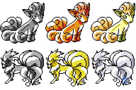 Ninetails Evolution Chart
