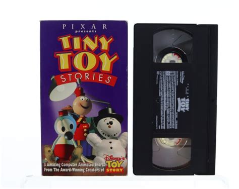 Pixar Tiny Toy Stories Vhs Tape Etsy