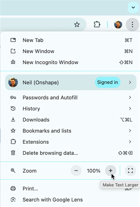 How Do I Adjust The Size Of The User Interface — Onshape