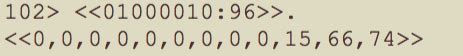 Probably Done Before Gotcha With Bitstrings In Erlang Naked Chevron Numerals Are Decimal