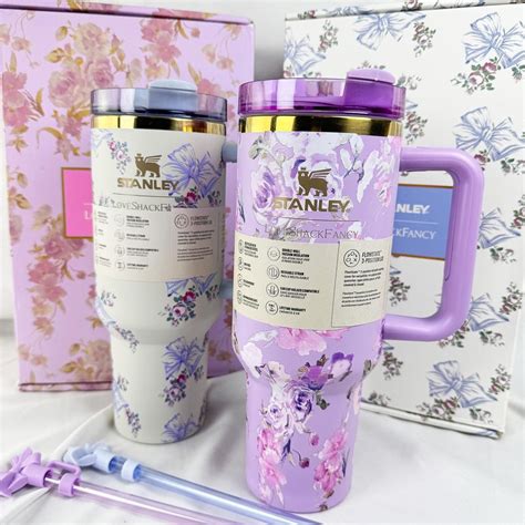 Custom Love Shack Fancy Quencher Tumbler 40 Oz Tumblerstanley