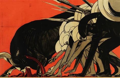 By Duilio Cambellotti Famous Illustrators Artists Art Deco Bull