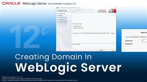how to create domain in weblogic server malayalam weblogic server youtube