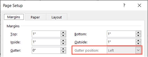 Gutter Marginposition In Microsoft Word All You Need To Know