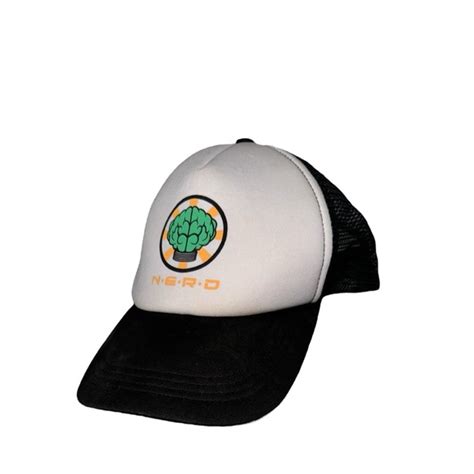 Vintage Accessories Authentic Vintage Pharrell Nerd Trucker Hat Poshmark