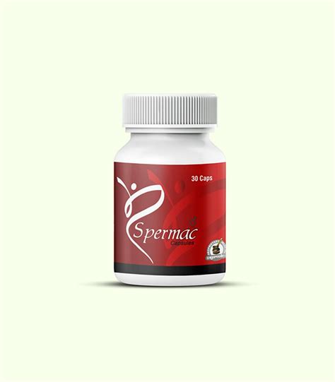 Spermac Capsules Sperm Count Booster Male Fertility Supplements