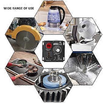 Ac 220v 4000w Compact Variable Voltage Controller Portable Speed Temperature Light Voltage