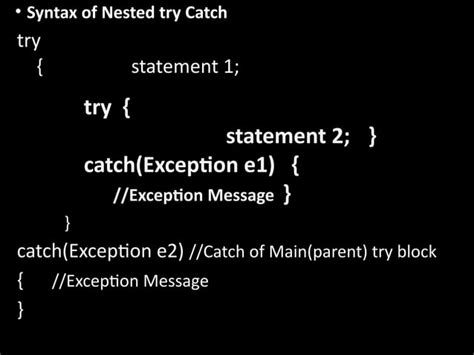 Java Exception Handling In Javapptx