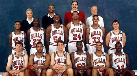 Plantilla De Los Chicago Bulls Del Curso 19911992 Jordan 3 Michael