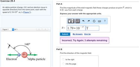 Solved Exercise Part A An Alpha Particle Charge E Chegg