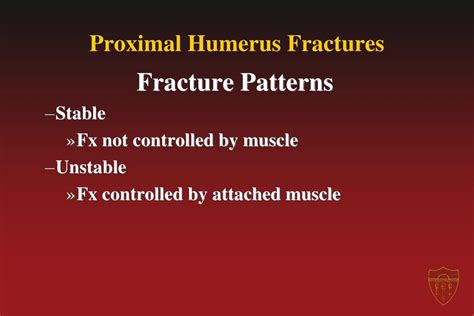 Ppt Proximal Humerus Fractures Orif Arthroplasty Powerpoint Presentation Id