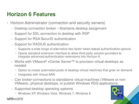 V Mware Horizon 6 Knowledge Transfer