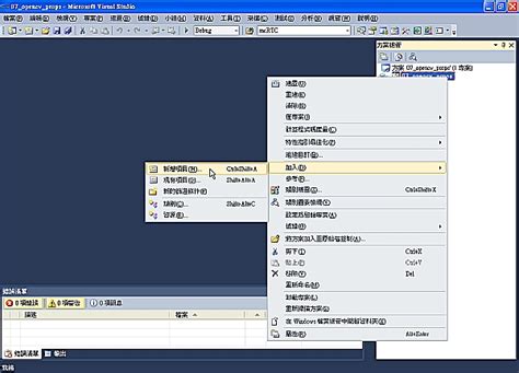 BugWorkShop 甲蟲工作室 在 Windows XP Visual Studio 使用 OpenCV 導入屬性工作表文件檔