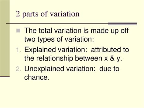 Coefficient Of Determination And Standard Error Of The Estimate Ppt