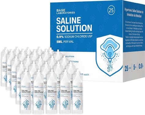 Base Laboratories 09 Saline Solution For Nebulisers Sterile 3