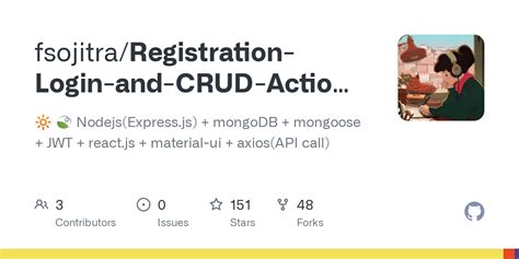 Github Fsojitraregistration Login And Crud Action Using Mern Stack Highbrightness Nodejs