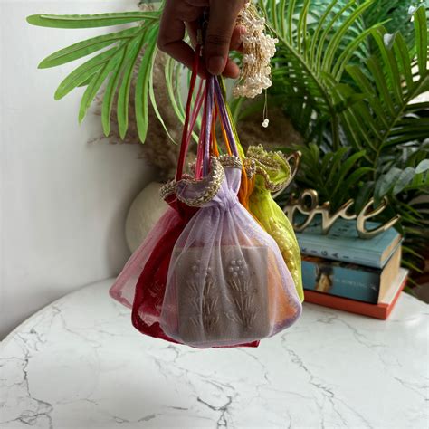 Mini Organza Potlis The Wedding Element