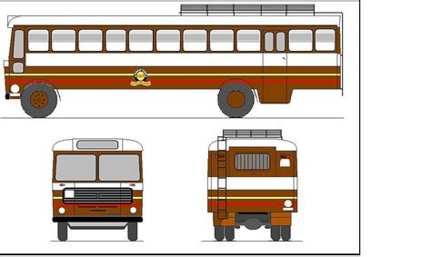 TS AP SRTC BUS FANS Different MSRTC BUS Designs