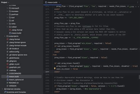 Clion 2023 3 Eap2 Support For Device Tree Files And Meson The Clion Blog