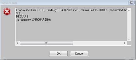 Solved Fetching Oracle Stored Procedure Data Into Qlikvie Qlik