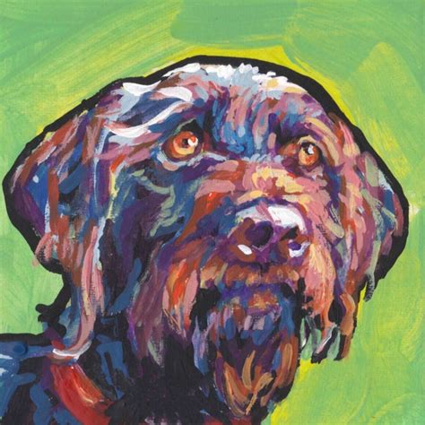 Wirehaired Pointer Etsy