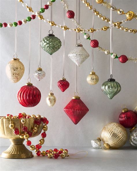 Vintage Mercury Glass Christmas Ornaments Vintage Gingerbread House
