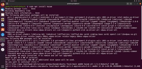 How To Install Kazam On Ubuntu Geeksforgeeks