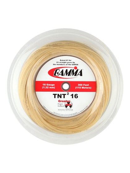 Gamma Tnt2 16 1 32 String Tennis Warehouse
