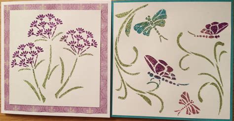 Ashtead Card Making And Craft Club Stencil Techniques