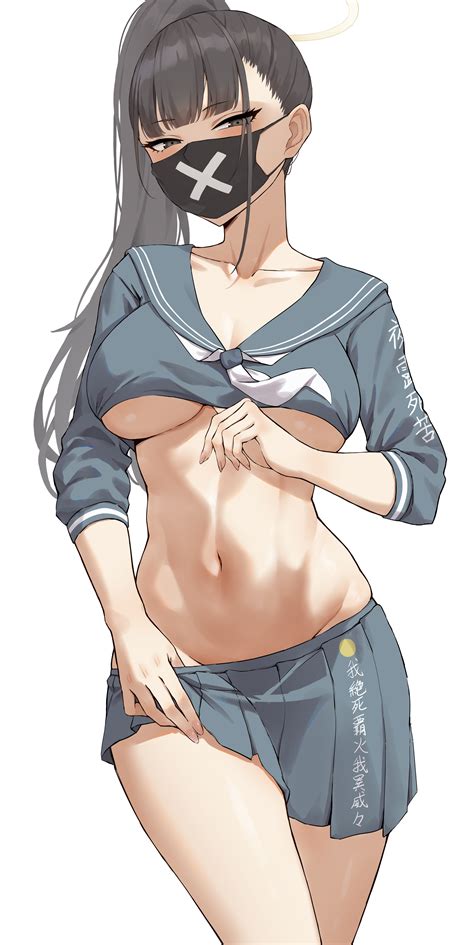 Yukiaka Sukeban Smg Blue Archive Blue Archive Absurdres Highres