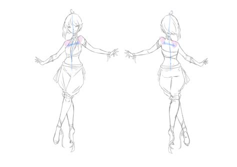 Anime Base Female Wings