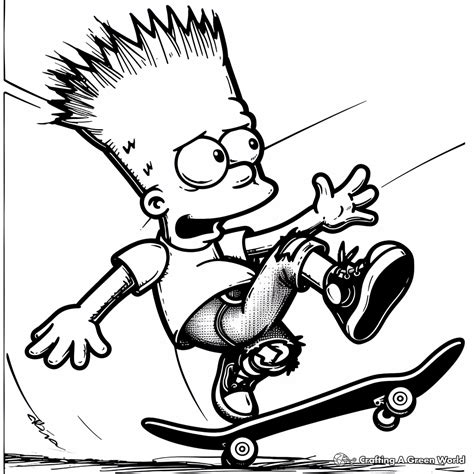 How To Draw Hood Bart Simpson How To Draw Hood Bart Simpson