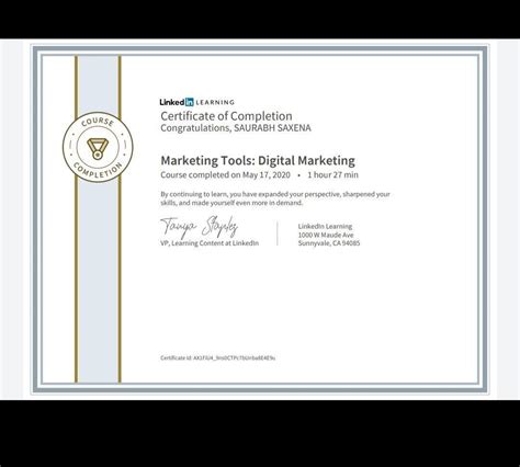 Saurabh Saxena On Linkedin Linkedin Learning Digitalmarketingcourse Linkedinlearning