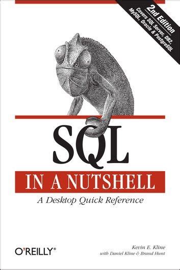 Sql In A Nutshell A Desktop Quick Reference Sql Sql Commands Reference