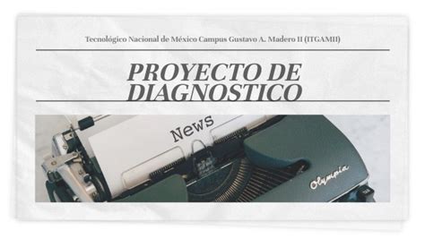 Proyecto De Diagnostico
