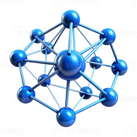 Elegant Creative A Network Of Interconnected Nodes And Lines Pulsating With Electric Blue