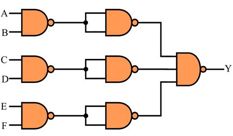 Logic Nand Gate Symbol Truth Table Circuit Diagram Working
