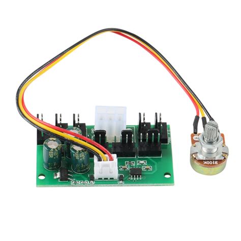 1Pcs Computer Case Miner Fan Speed Controller 8 Ch Grandado