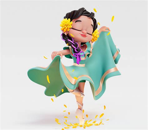 Dancing Beauty 3d Behance